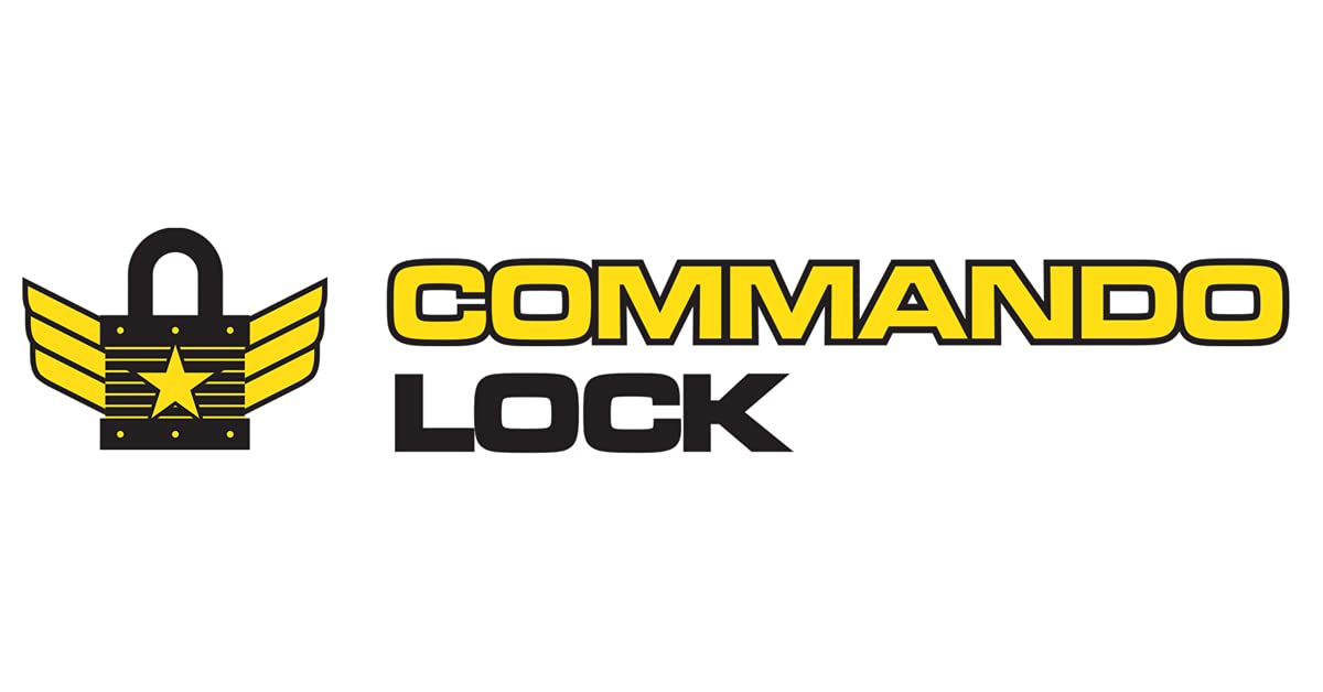 Commando | Cable Lock Brass | Military-Grade | 8 Ft.