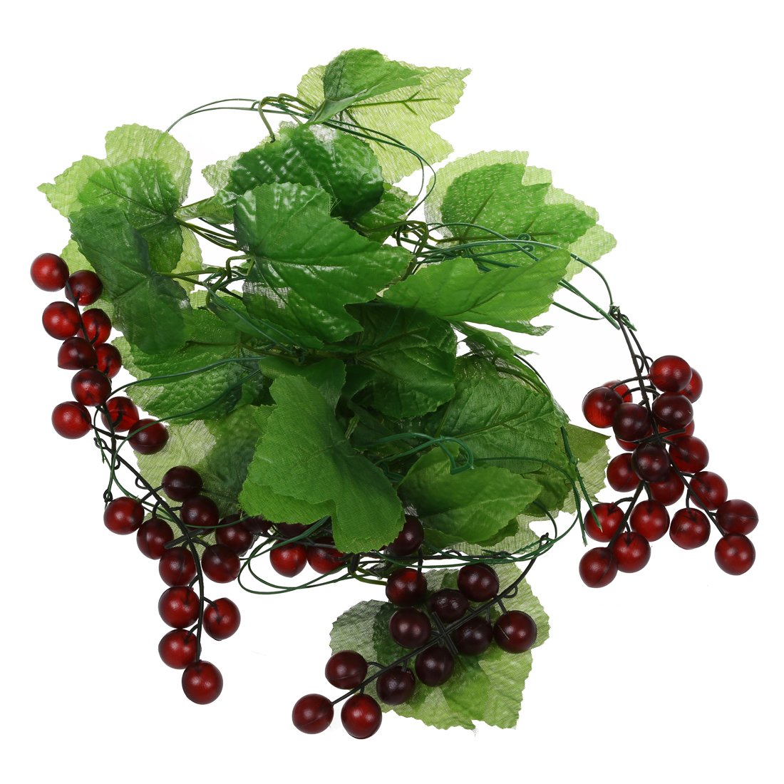YHJIC 2X Artificial Grape Vine Garland Fruit Garden Decoration