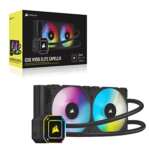 Corsair iCUE H100i Elite Capellix Liquid CPU Cooler