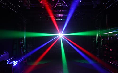 Stage Lights Moving Heads Dj Lighting DMX Lights DMX 512 Sound Activated for Party, Disco, Dance Floor, Bar, Wedding, Stage DJ Equipment Light Show shehds Lighting