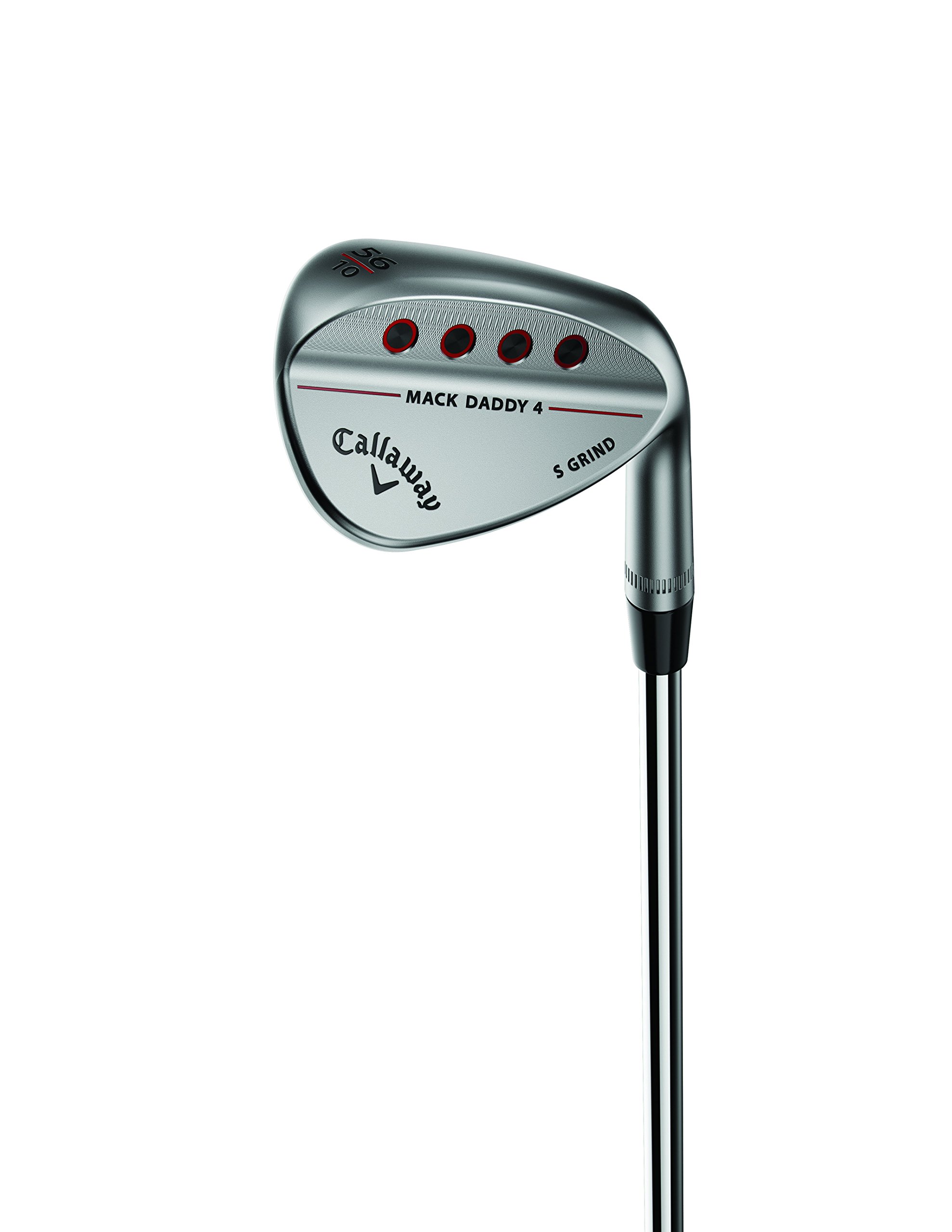 Callaway Golf Men's Chrome Mack Daddy 4, Steel, Wedge Flex, Right Hand, S-Grind, 56.0 Degrees