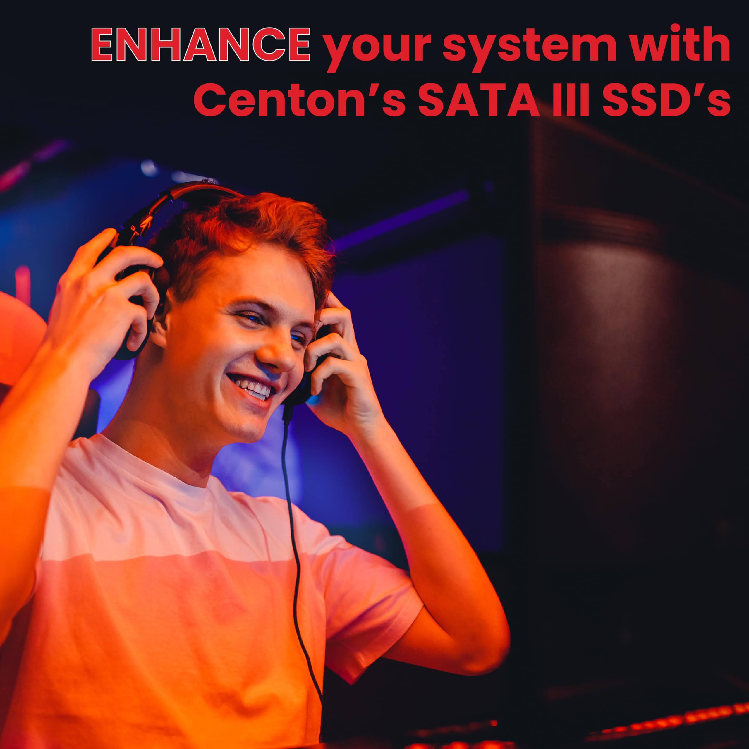 Ceton Electronics MP Essential 1TB Hard Drive, SSD SATA III, 2.5β Solid State Drive, Internal Hardrives