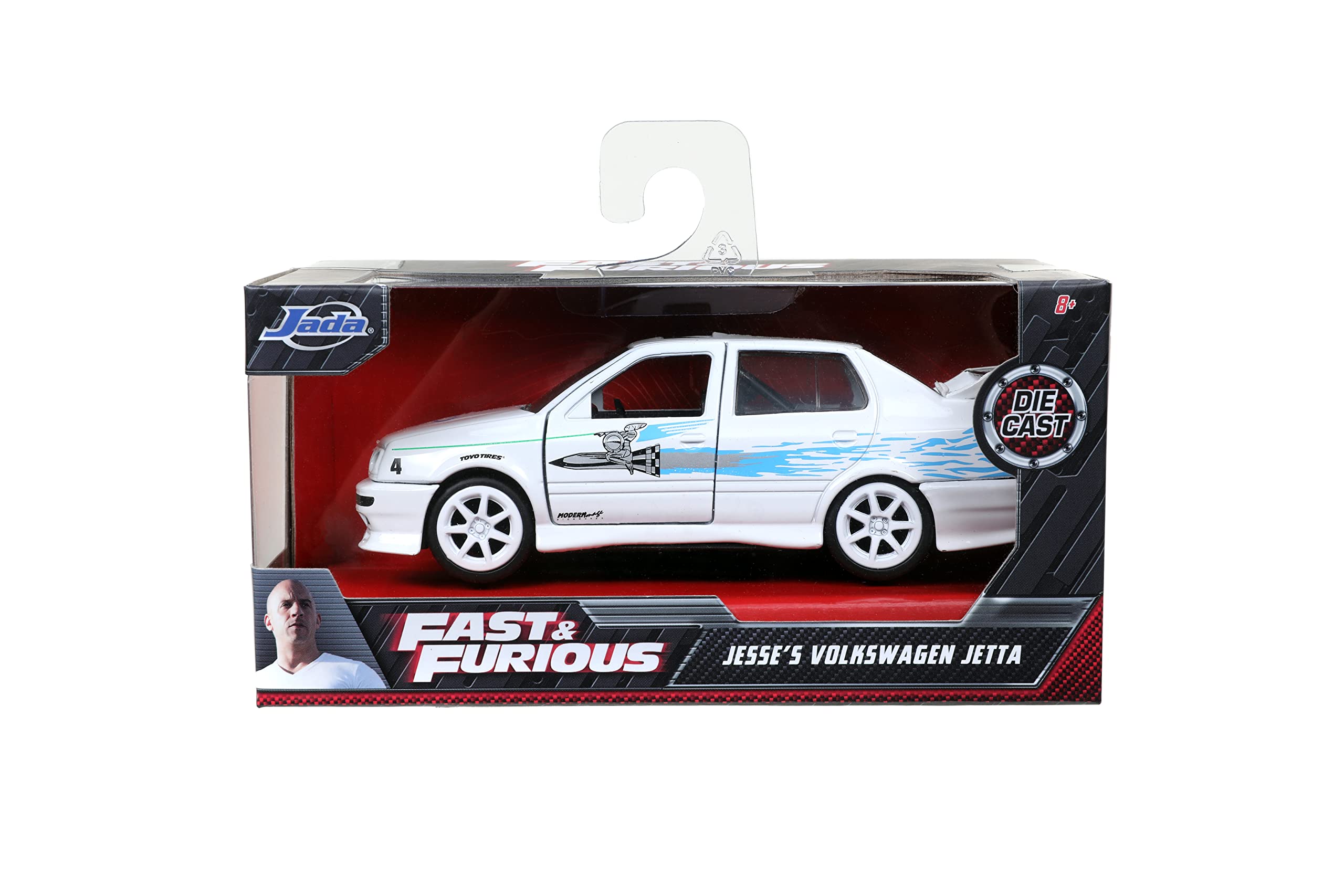Jada Jesse's Volkswagen Jetta White Fast & Furious Movie 1/32 Diecast Model Car