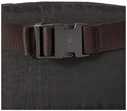 Kipling Women's Women's Yasemina Xl Waistpack, Extra Large Pack, Nylon Crossbody Fanny Waistpack, Black Noir, Extra Large US
