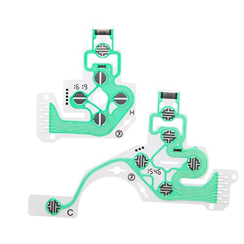 urjipstore Ps4 Controller Conductive Film Replacement Button Ribbon Circuit Board
