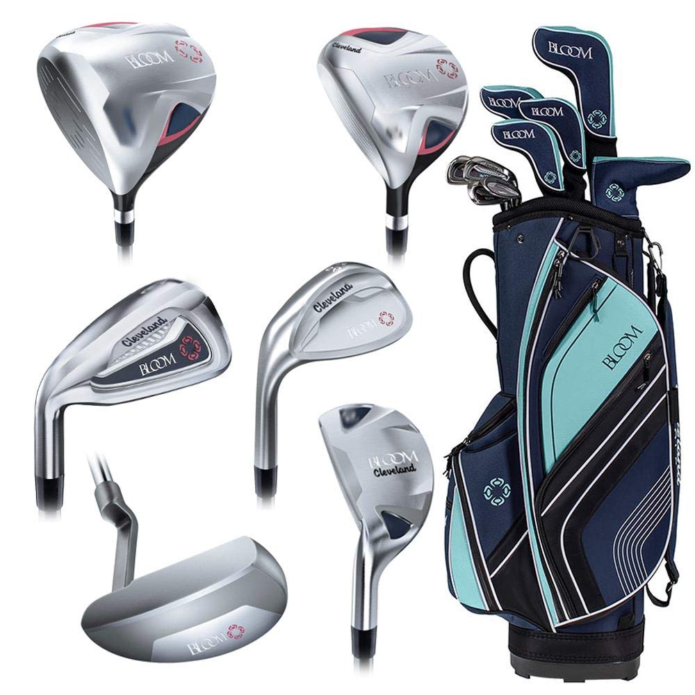 Cleveland Golf Bloom Set 2019, Navy/Mint Green Left Hand