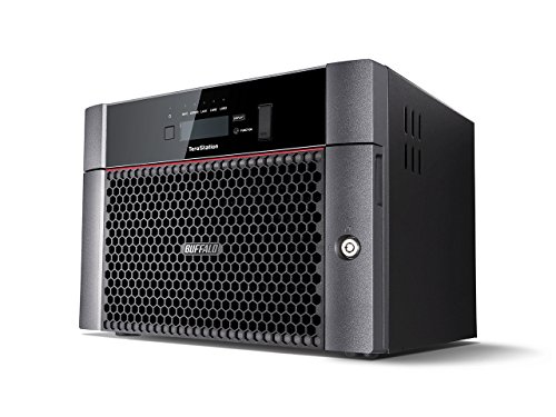 BUFFALO TeraStation 5810DN Desktop NAS 16TB (4x4TB) with HDD NAS Hard Drives Included 10GbE / 8 Bay/RAID/iSCSI/NAS/Storage Server/NAS Server/NAS Storage/Network Storage/File Server