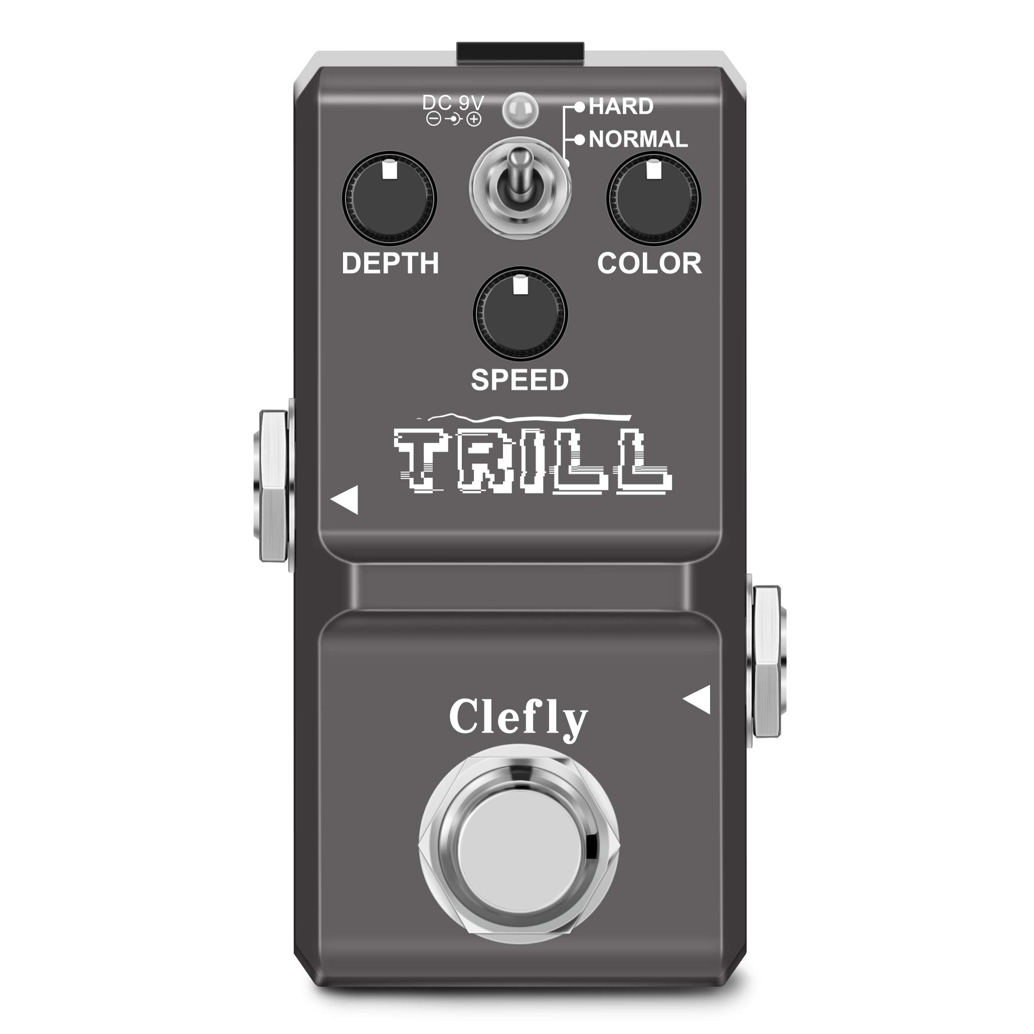 Clefly Nano Tremolo Effect Pedal for Guitar True Bypass & Nano Trill Effect Pedal