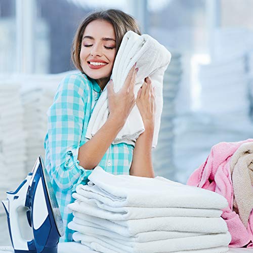 Qute Home 4-Piece Hand Towels Set, 100% Turkish Cotton Premium Quality Towels for Bathroom, Quick Dry Soft and Absorbent Turkish Towel, Set Includes 4 Hand Towels (Grey)