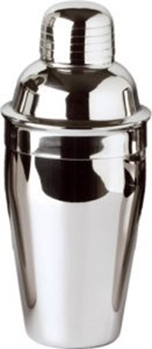 Franmara 8405-BX 12 Ounce Stainless Steel Cocktail Shaker Set with Smooth Chrome Design