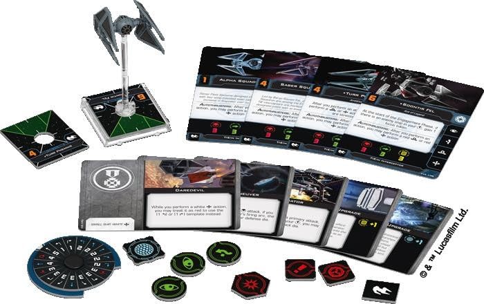 Star Wars X-Wing 2nd Edition Miniatures Game TIE/D Defender EXPANSION PACK - Strategy Game for Adults and Kids, Ages 14+, 2 Players, 45 Minute Playtime, Made by Atomic Mass Games