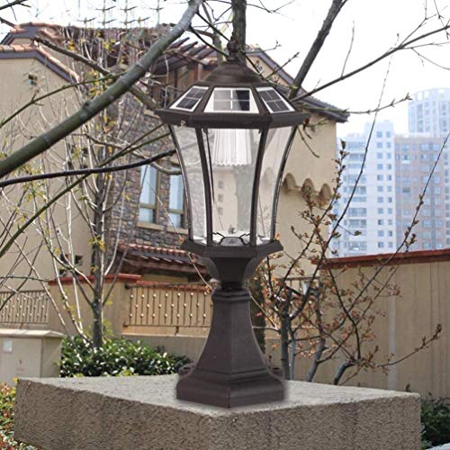 Outdoor Post Light LED Villas Exterior Column Lights Garden Porch Home Landscape Lighting Streetlights Aluminum Terrace Community Pillar Post Light