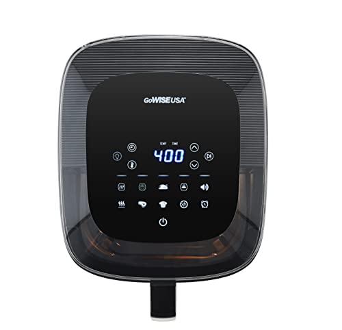 GoWISE USA 5.5 Quart Air Fryer with 180° Viewing Window