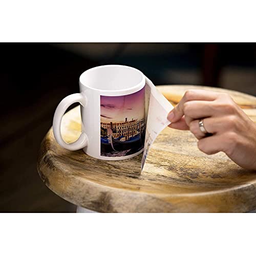 KassWoo Sublimation Mugs Set of 12, 12oz Professional Grade Sublimation Coffee Mugs,Ceramic Coffee Cups, Classic Drinking Cups with Handles, Mugs for Cappuccino, Latte, Cocoa, Milk, Mug DIY Gifts