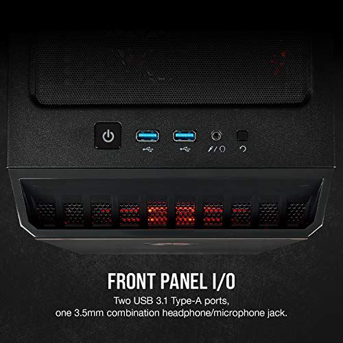 Corsair Carbide Series 175R RGB Tempered Glass Mid-Tower ATX Gaming Case - Black