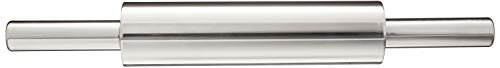 Fox Run Stainless Steel Rolling Pin, 18.5 x 2.6 x 2.8 inches, Metallic