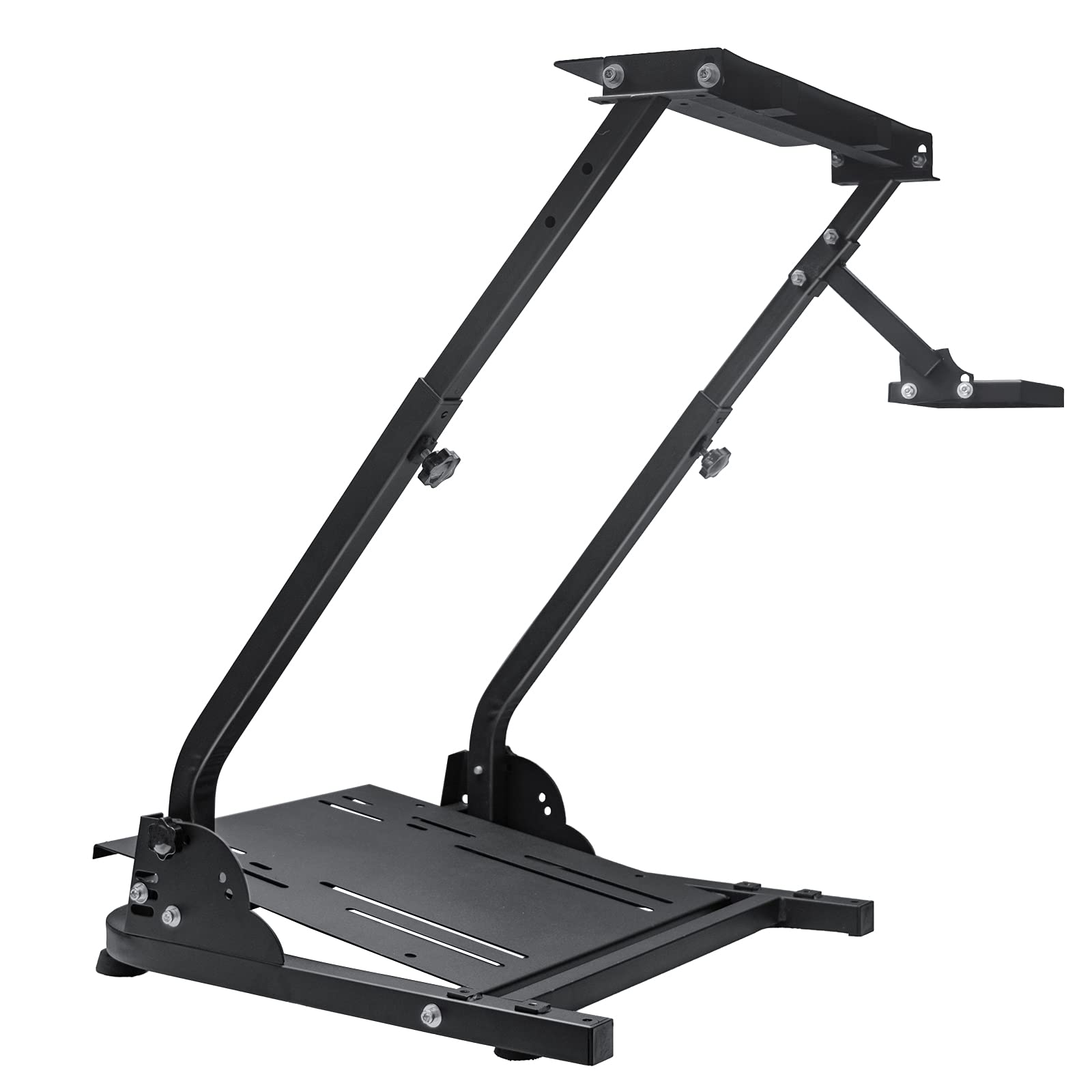 P PBAUTOS Racing Steering Wheel Stand with Upgraded Shifter Holder for Logitech G27 G25 G29 G920 Racing Simulator Wheel Stand without Wheel, Shifter and Pedals