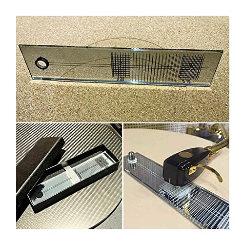 ELUSSO Record Weight for Vinyl Pickup Calibration Distance Meter Prong Record Phono Calibration LP Turntable Phonograph Stylus Vinyl Cartridge K9L5
