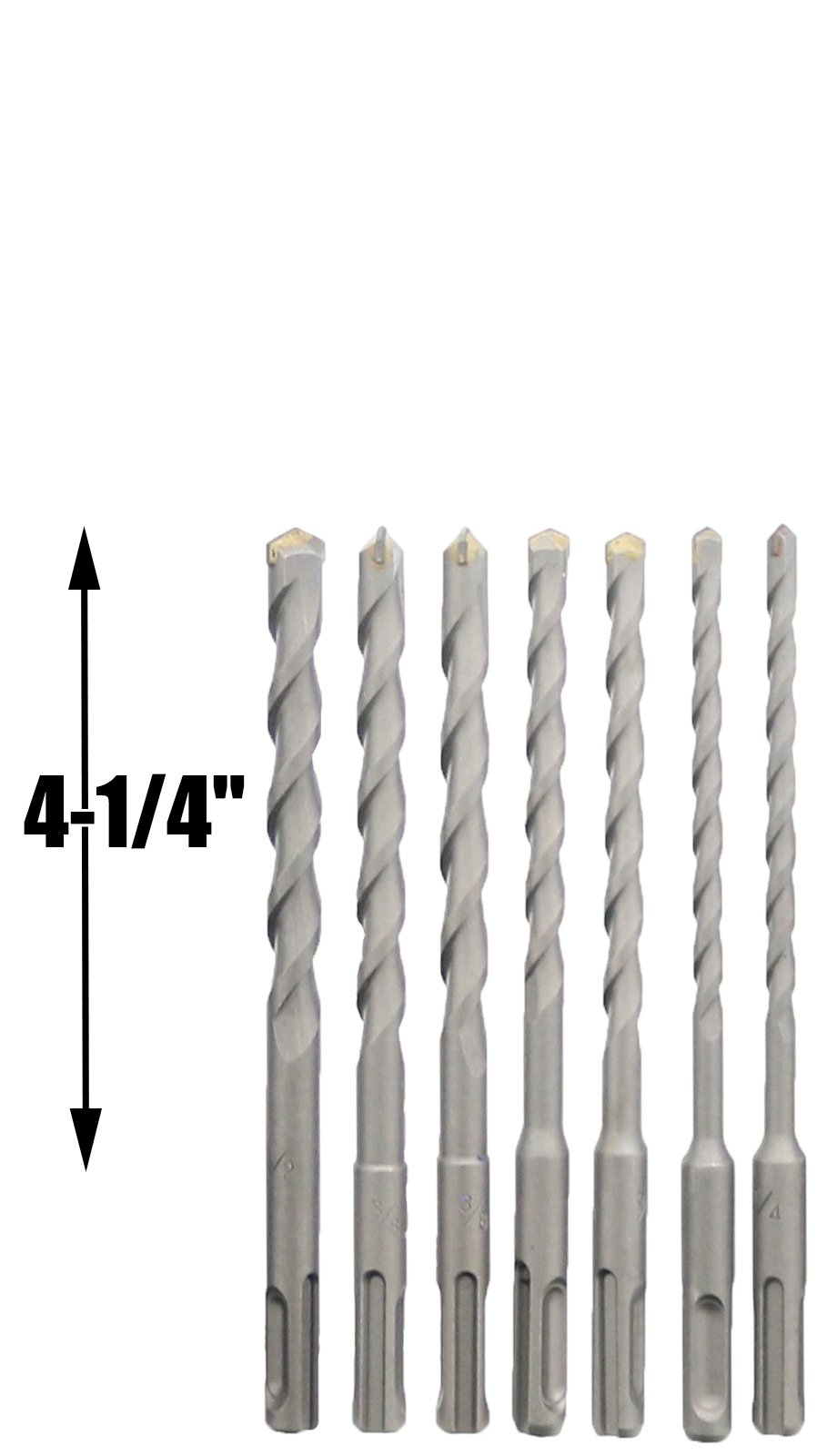 Steel Dragon Tools 20 Piece SDS Rotary Hammer Concrete Masonry Carbide Tipped Drill Bit Set fit Milwaukee Hilti Bosch
