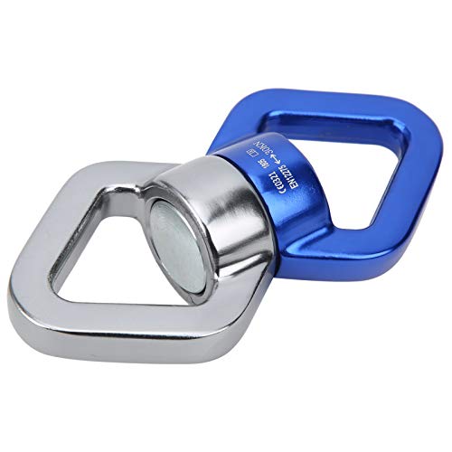 Climbing Safety Swing 360° Rotator Hanging Accessory for Yoga(grey blue)