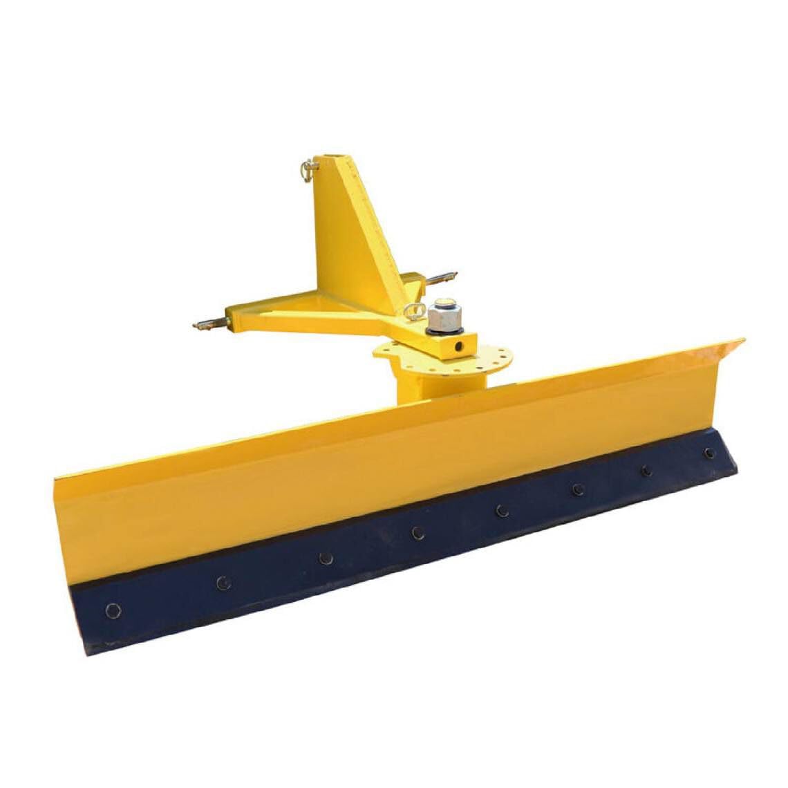 Titan Attachments 6 FT Rear Blade for Grading and Scraping with Manual Rotation Fits Category 1, 3 Point, QH1 Compatible
