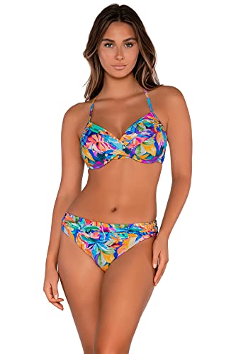 Sunsets Unforgettable Bottom Women's Swimsuit Bikini Bottom, Alegria, Small