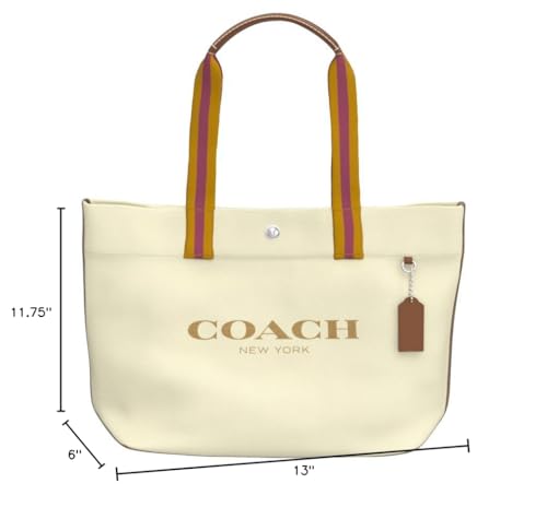 COACH Canvas Tote, Natural Multi