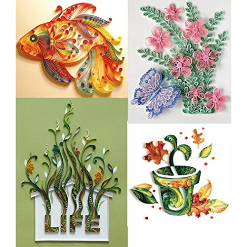 Yeooyoor 1030 sheets Origami Stars Papers Package DIY Paper - 27 Colors
