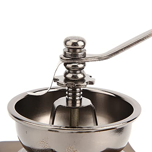 Hand Crank Grinder Steel Core Manual Coffee Bean Grinder Retro style for Home Camping Classic Mini Coffee Mill Hand Crank Coffee Grinder With Wooden handle