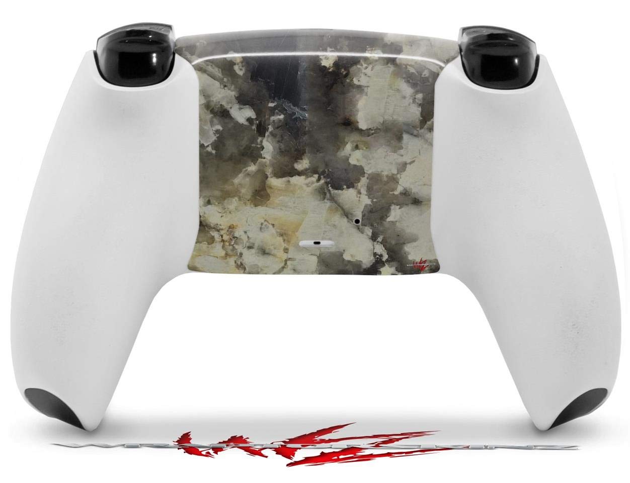 WraptorSkinz Skin Wrap compatible with Sony PS5 DualSense Controller Marble Granite 04 (CONTROLLER NOT INCLUDED)