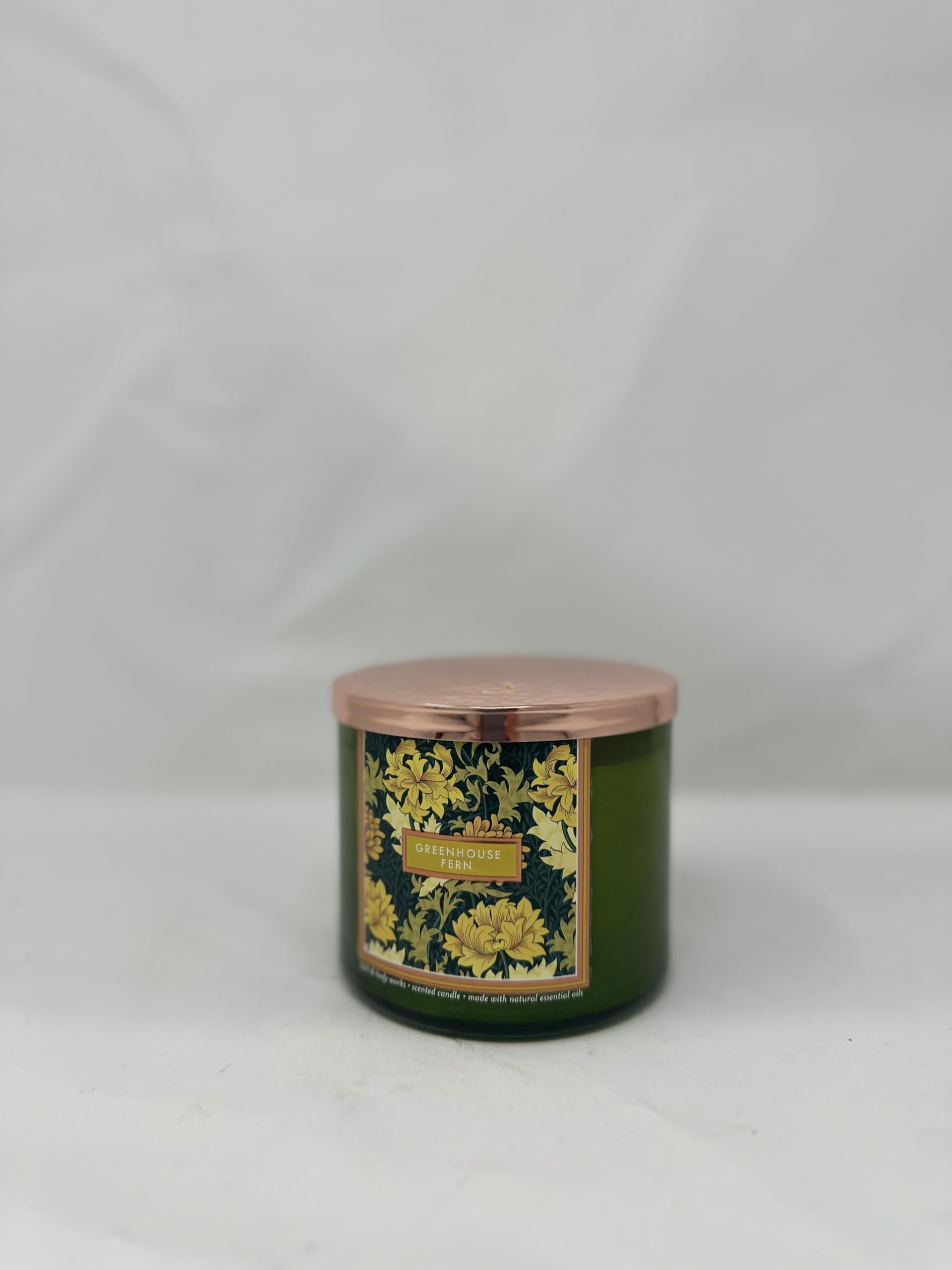 Greenhouse Fern 3 Wick Candle 14.5 oz / 411 g [Made with Natural Essential Oil] 2024
