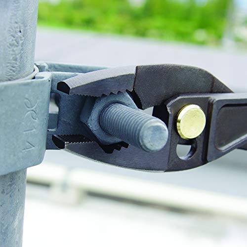 FUJIYA Tools, 230-165-BG, Lightweight Slip Joint Combination Pliers, -Black & Gold color-, 7 Inch