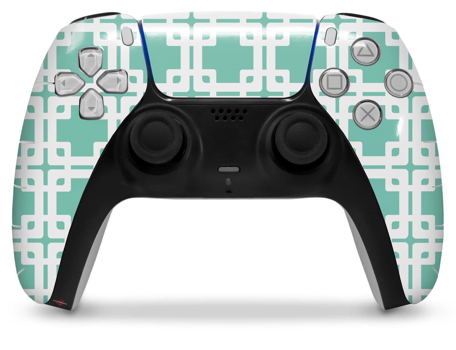 WraptorSkinz Skin Wrap compatible with Sony PS5 DualSense Controller Boxed Seafoam Green (CONTROLLER NOT INCLUDED)
