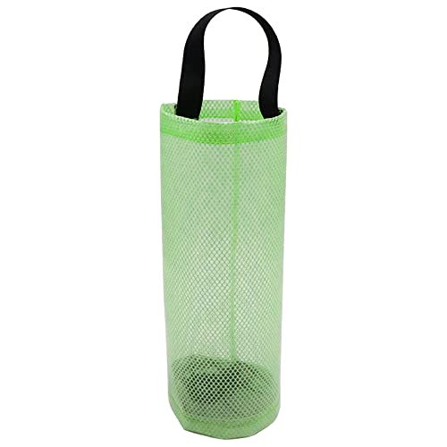Hanging Hanging Rubbish Bag Bag Extraction Bag Box Round Miscellaneous Kitchen Storage Convenient Bag Organizer Kitchen Storage Wall Kitchen,Dining Bar Dough Kneading compatible with (Green, One Size)