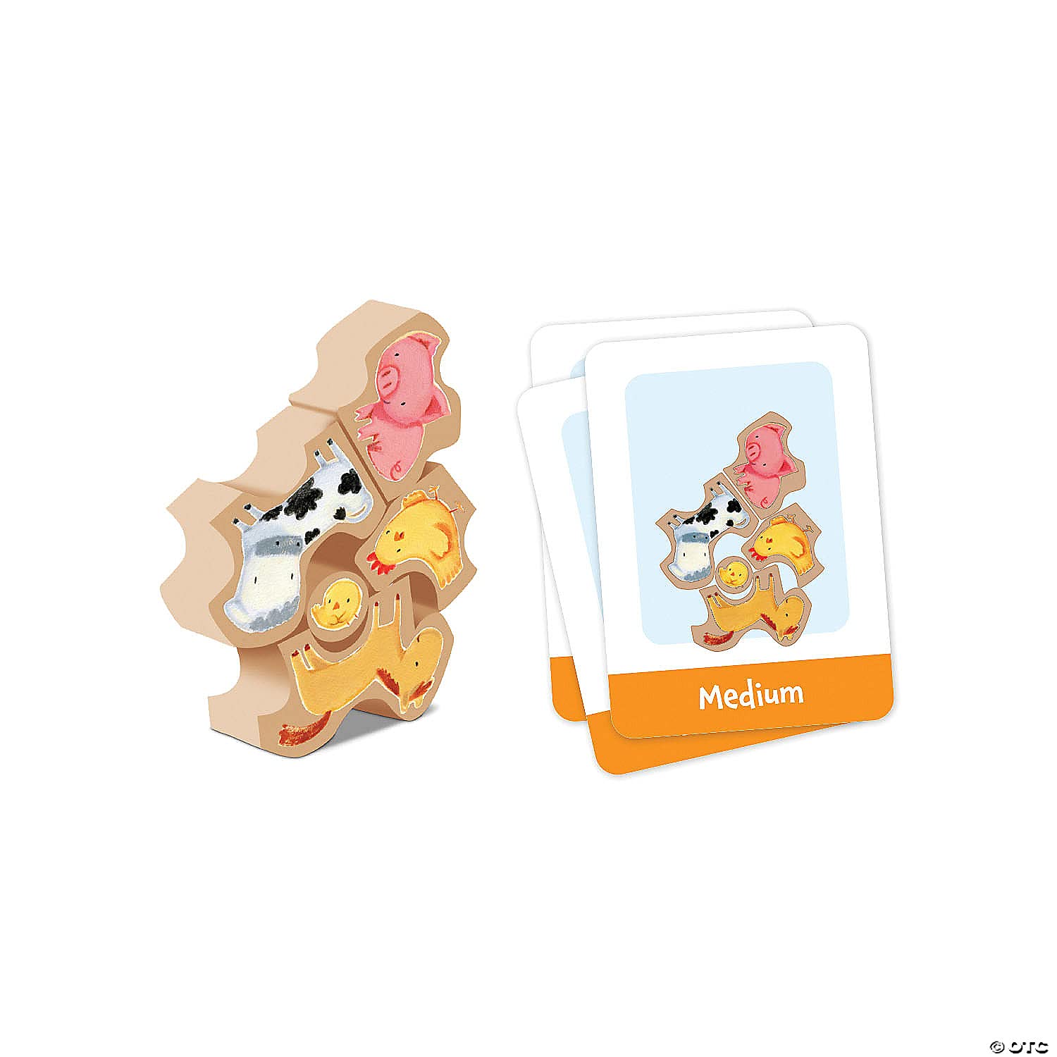 Peaceable Kingdom Stack Your Chickens Stacking Game