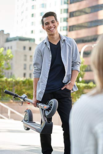 Razor E Prime III Electric Scooter - 18 mph, 15 Mile Range, 8" Pneumatic Front Tire, Foldable, Portable and Extremely Lightweight, Rear Wheel Drive, for Travel and Commuting