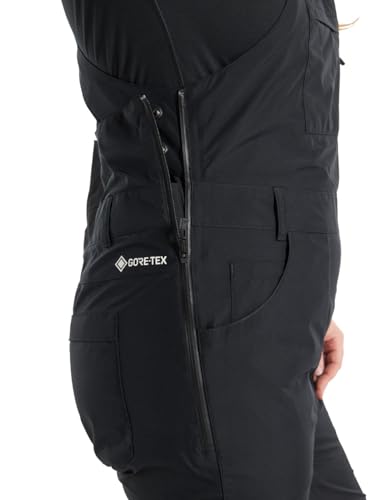 Burton Womens Gore-Tex Avalon Bib Pant, True Black, Medium