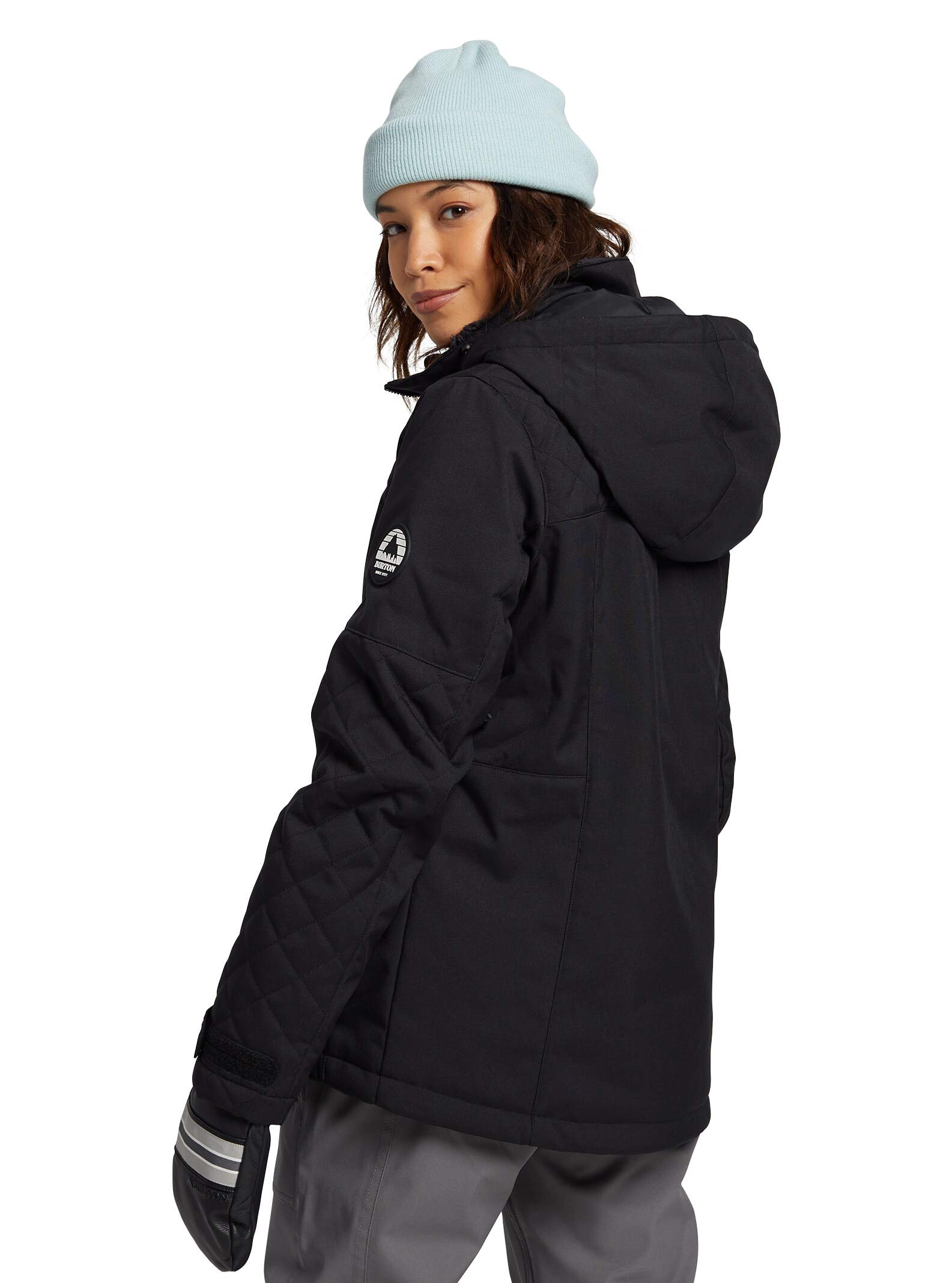 Burton Womens Tulum Stretch Jacket, True Black, X-Small