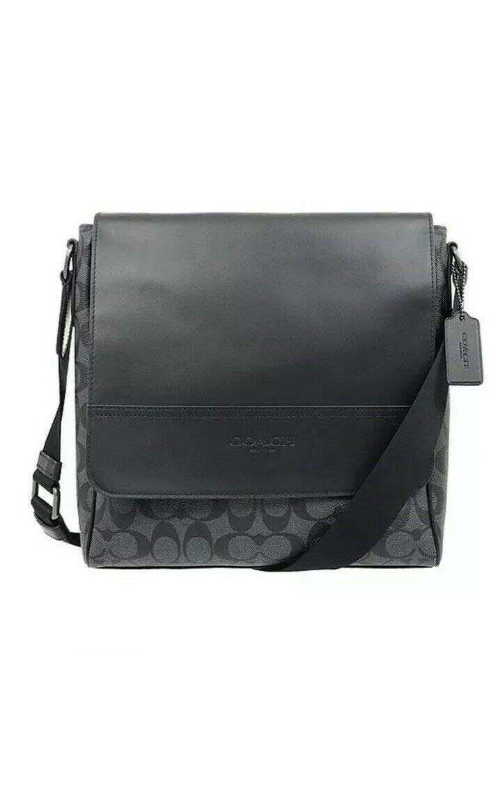 Coach Houston Map Signature Messenger Bag
