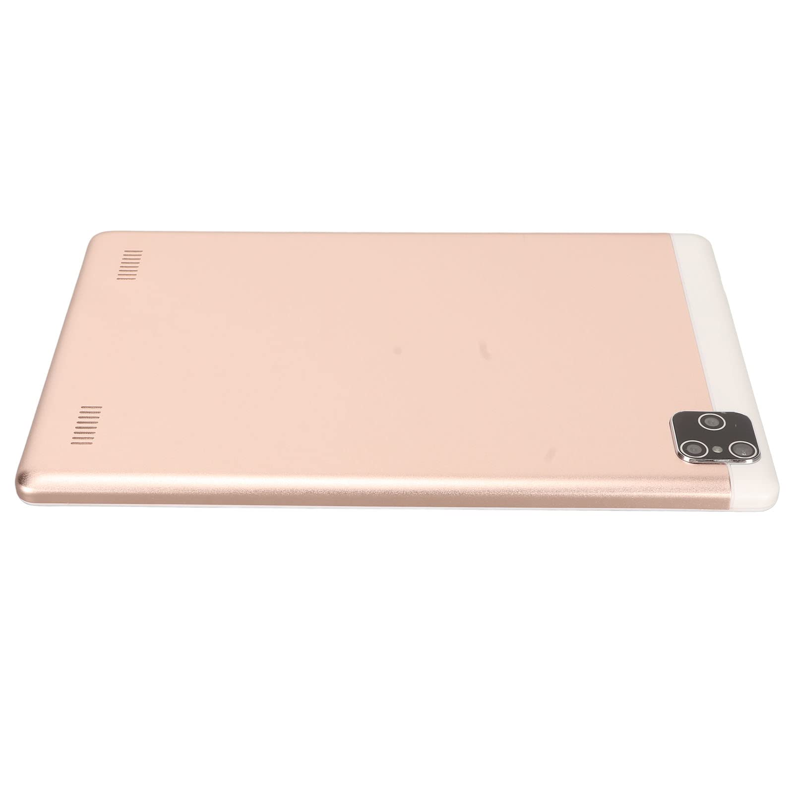 Computer Tablets, 8.1 Inch Tablet Dual Cards Dual Standby 2MP Front 5MP Rear Gold HD Display 4GB RAM 64GB ROM 100‑240V for Android 10 for Reading (US Plug)