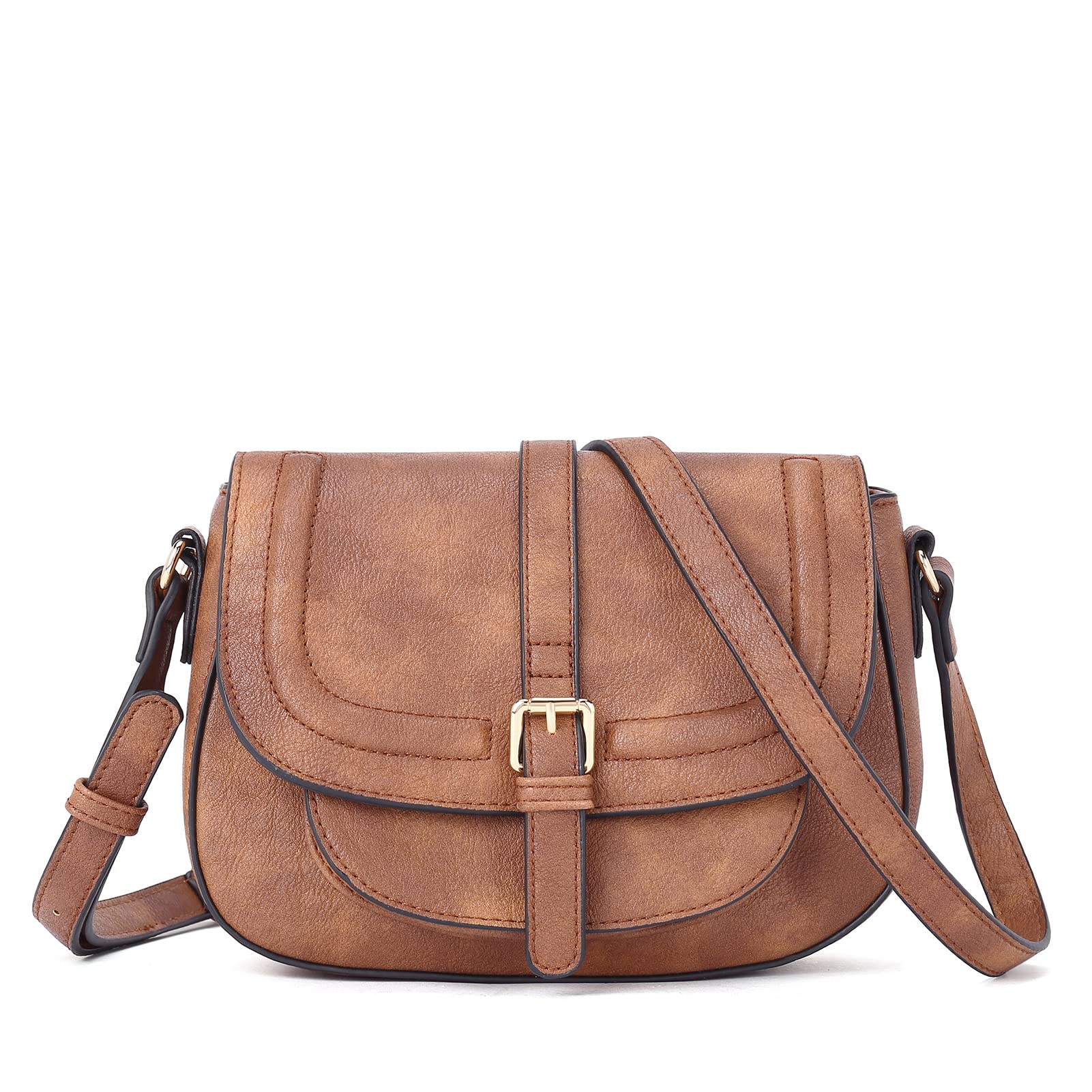 CLUCI Small Crossbody Bag for Women Clutch Handbag,PU Leather Shoulder Purse with Adjustable Strap