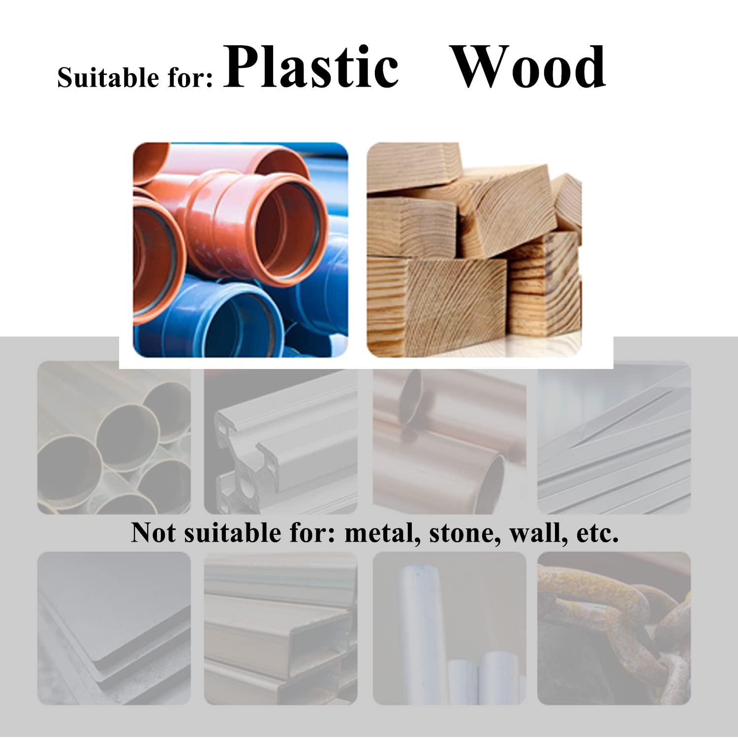 DIDODI 13 Pcs Hex Shank Drill Bit Set (1.5mm-6.5mm) Titanium Twist High Speed Steel Drill Bits for Wood Plastic Aluminum Alloy