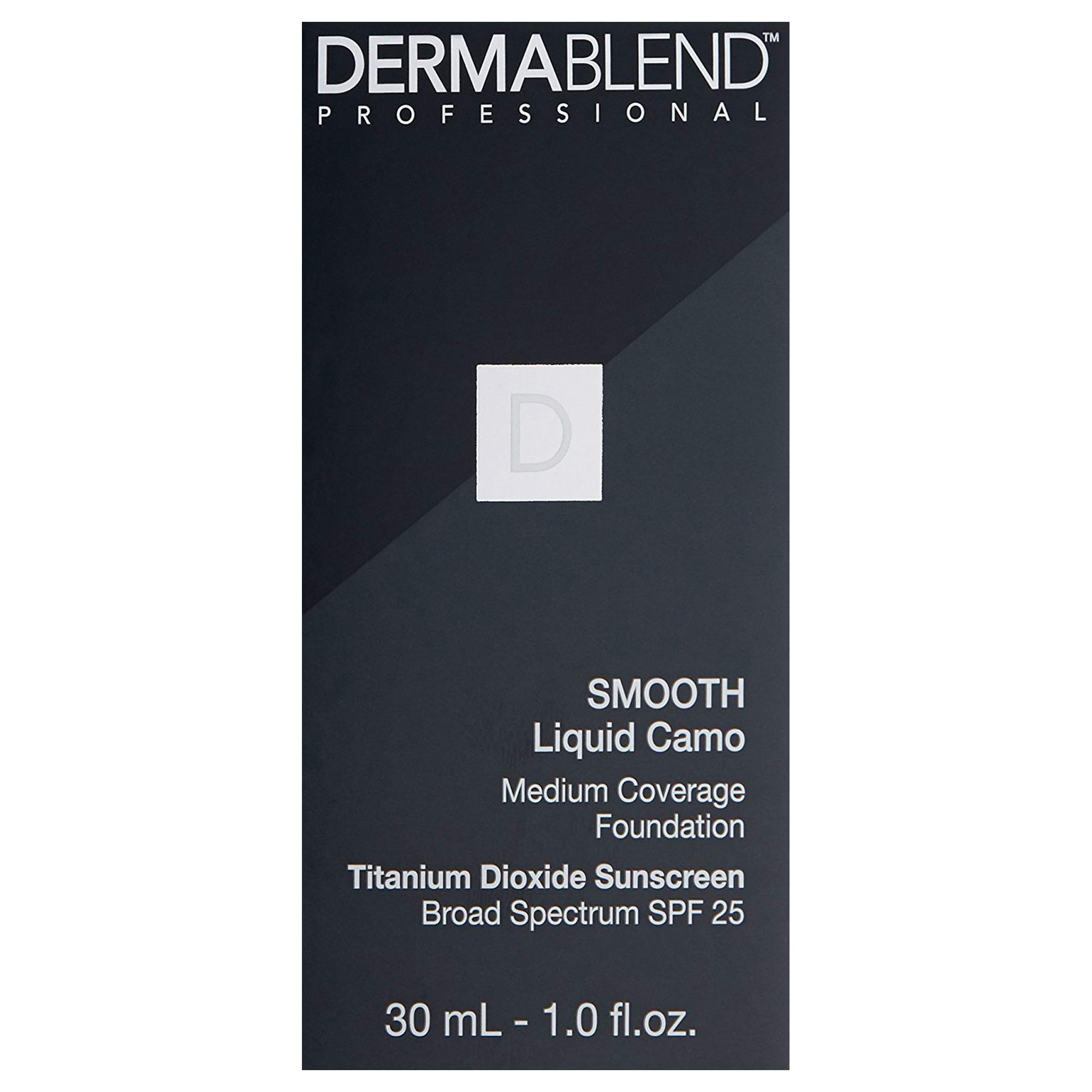 Dermablend Smooth Liquid Camo Foundation for Dry Skin with SPF 25, 1 Fl. Oz.