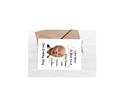 Funny "Joe Biden" Inspired Birthday Card For Everyone