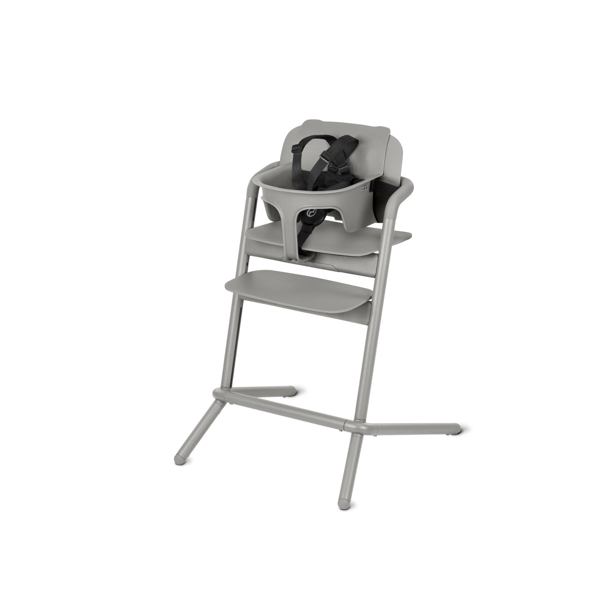 CYBEX LEMO High Chair System, Grows with Child up to 209 lbs, One-Hand Height and Depth Adjustment, Anti-Tip Wheels Safety Feature