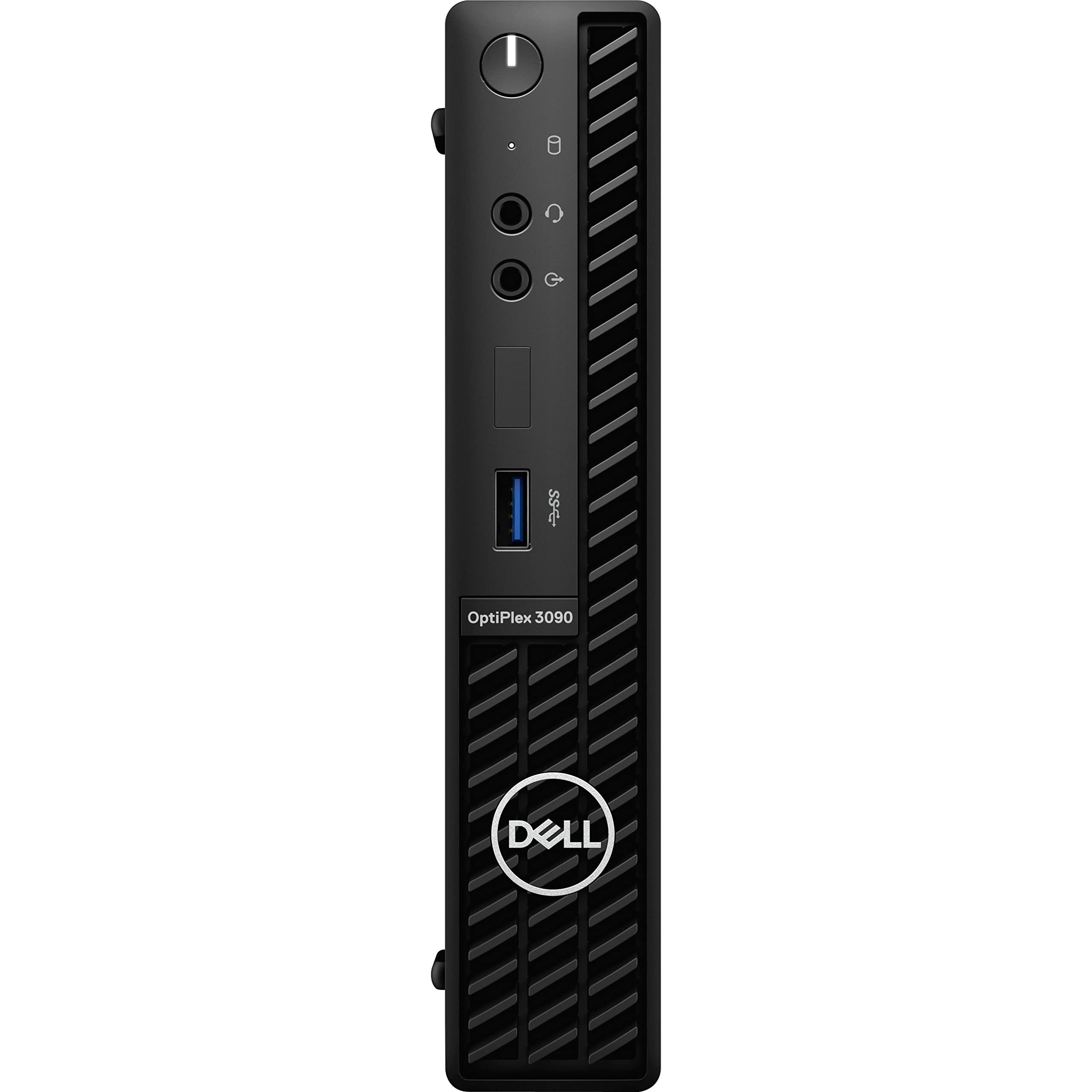 Dell OptiPlex 3000 3090 Desktop Computer - Intel Core i3 10th Gen i3-10105 Quad-core (4 Core) 3.70 GHz - 8 GB RAM DDR4 SDRAM - 500 GB HDD - Micro PC - Black
