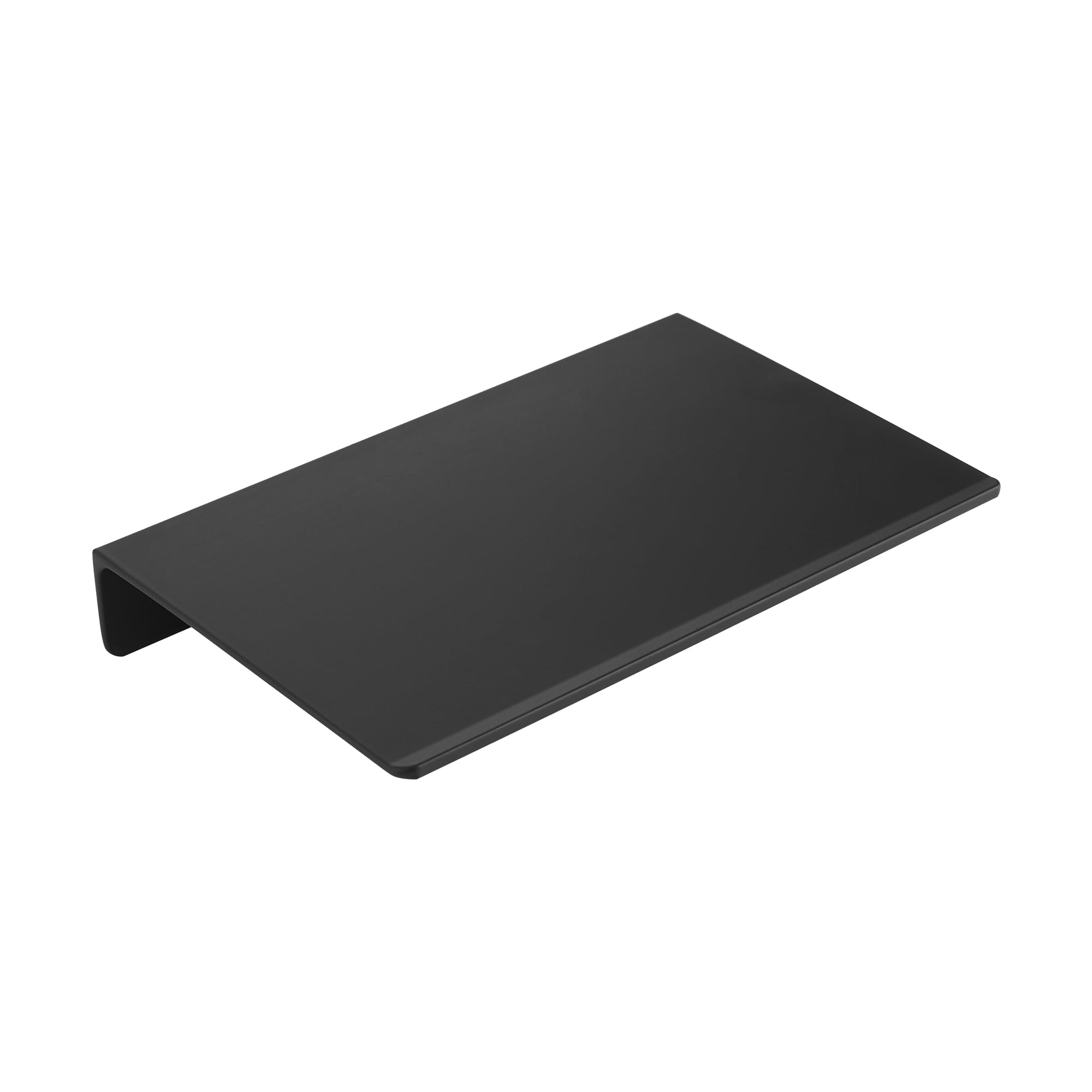 JOOM Small Metal Wall Floating Shelf - Metal Wall Shelf, Black Floating Shelf, Small Bathroom Shelf, Display Shelves for Wall Storage (Black, 8Inch)