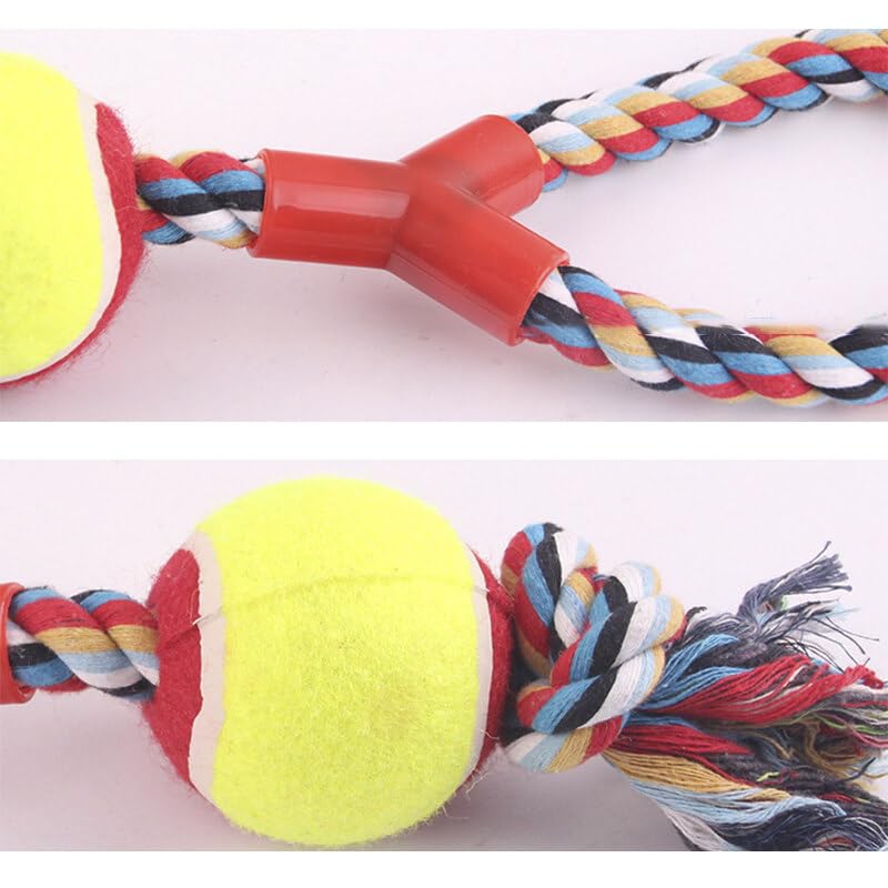 Kapmore Portable Puppy Chewing Ball - Funny Lightweight Dental Beneficial Dog Chew Toy for Interactive Training