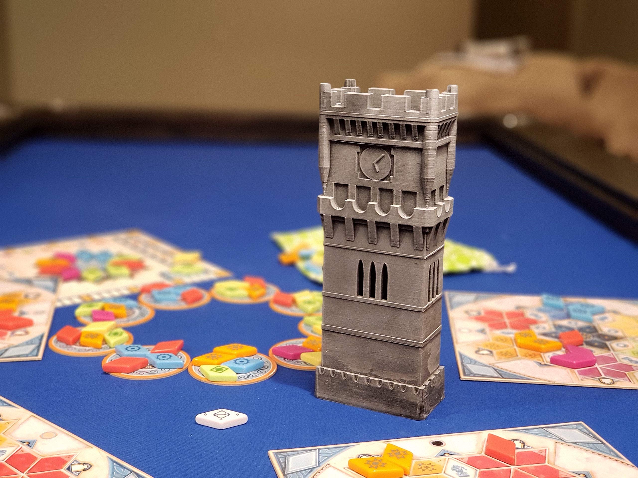 Tower / Tile Bin Upgrade for Azul : Summer Pavilion