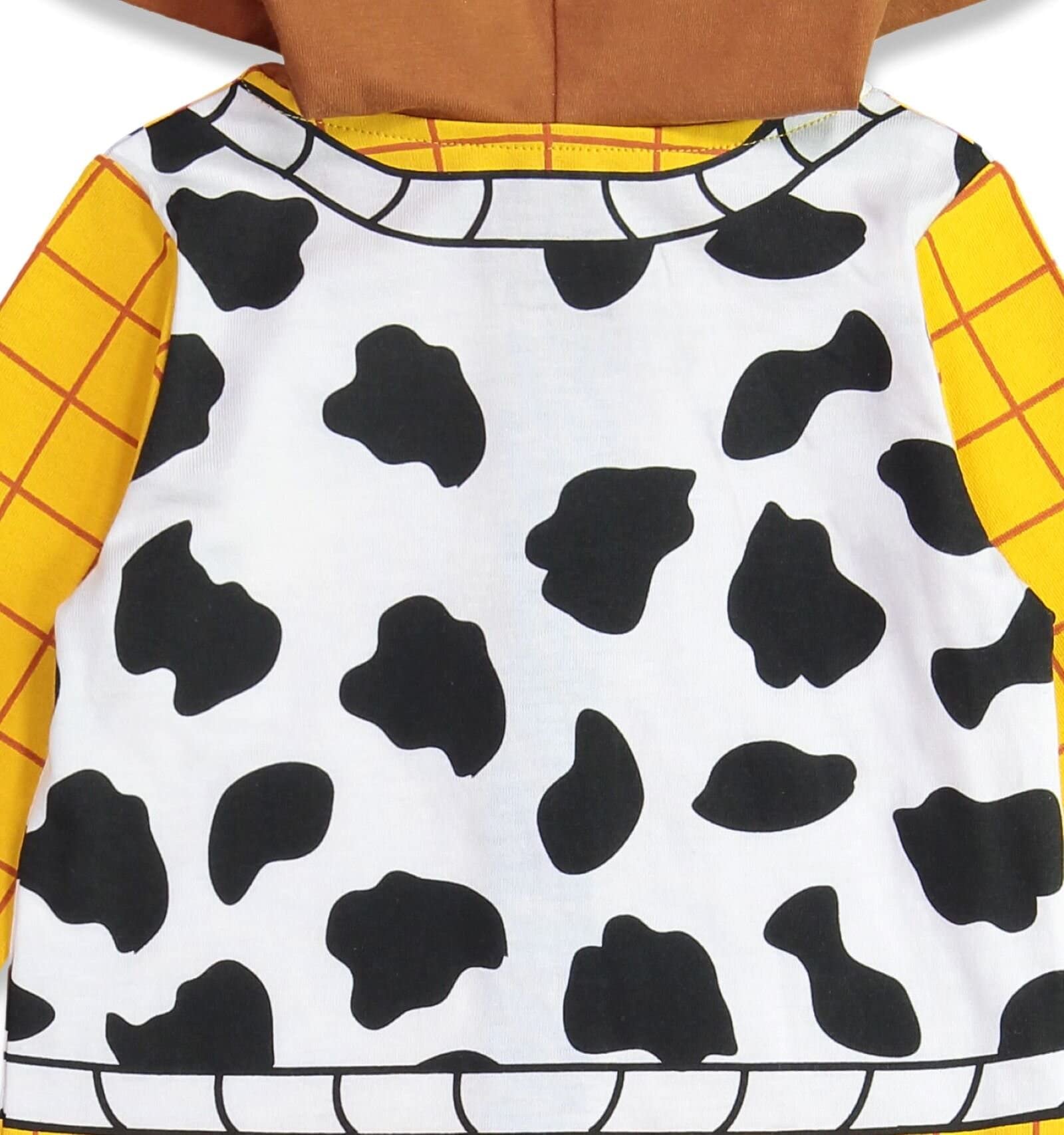 Pixar Toy Story Woody Toddler Boys Zip Up Coverall Blue/Yellow 2T